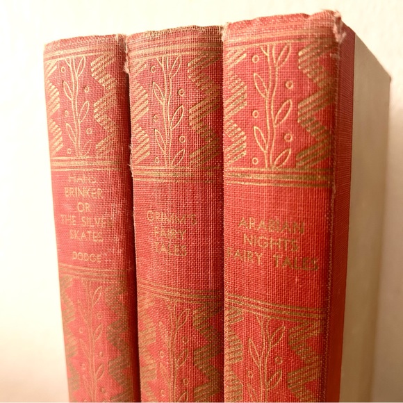 Vintage | Other | 3 Vintage Books Arabian Nights Grimms Fairy Tales ...